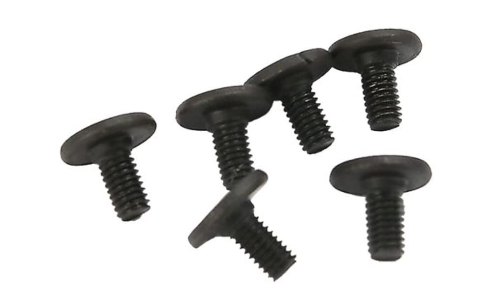 Traxxas 3932 Flat Head Machine Hex Drive Screws, 3 x 6mm (6)