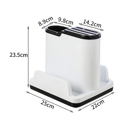 WUDILU Kitchen Organizer Pot Lid Rack Plastic Spoon Holder Pot Lid Shelf Cooking Dish Rack Pan Cover Stand Kitchen Accessories
