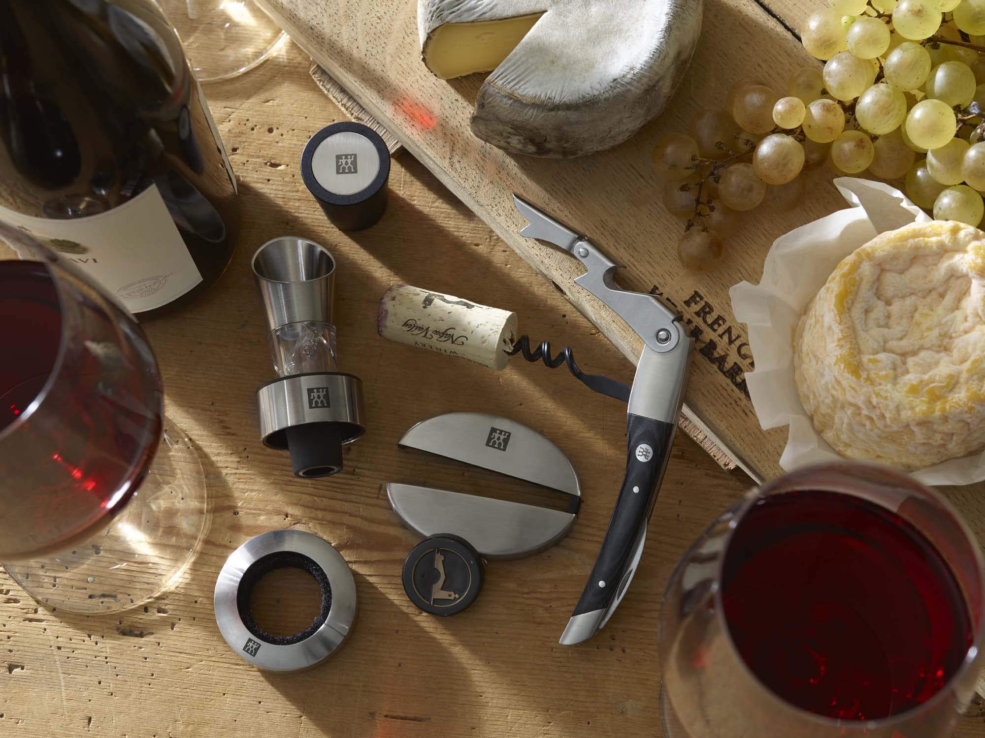 Zwilling J.A. Henckels 4-pc Sommelier Stainless Steel Wine Tool Set