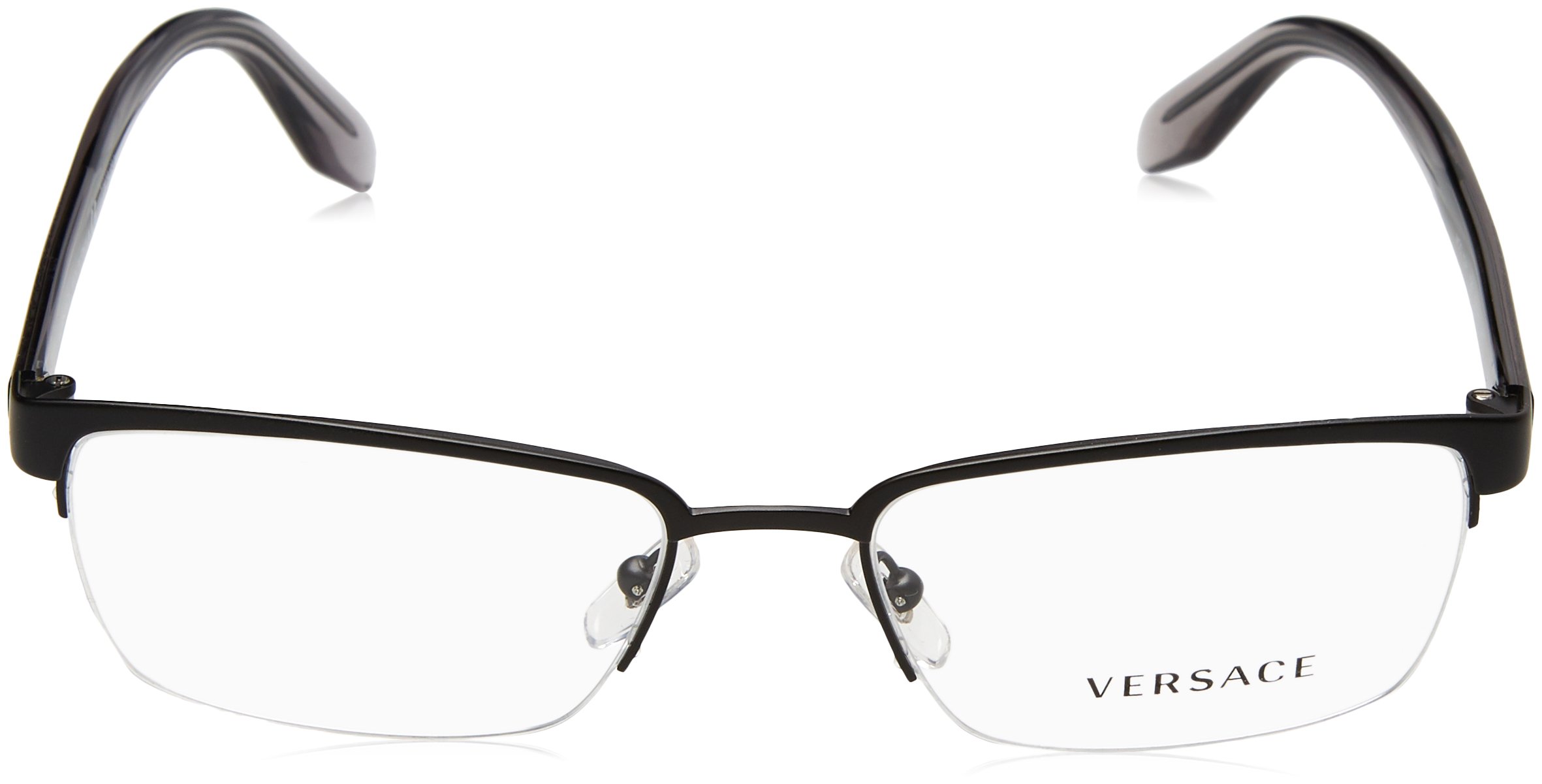 Versace VE1241 Eyeglass Frames 1261-54 - Matte Black VE1241-1261-54