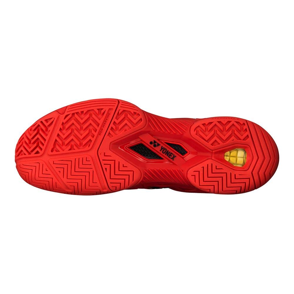 Yonex Power Cushion Fusion Rev Men's Tennis Shoe 3 (Red) Size: 7