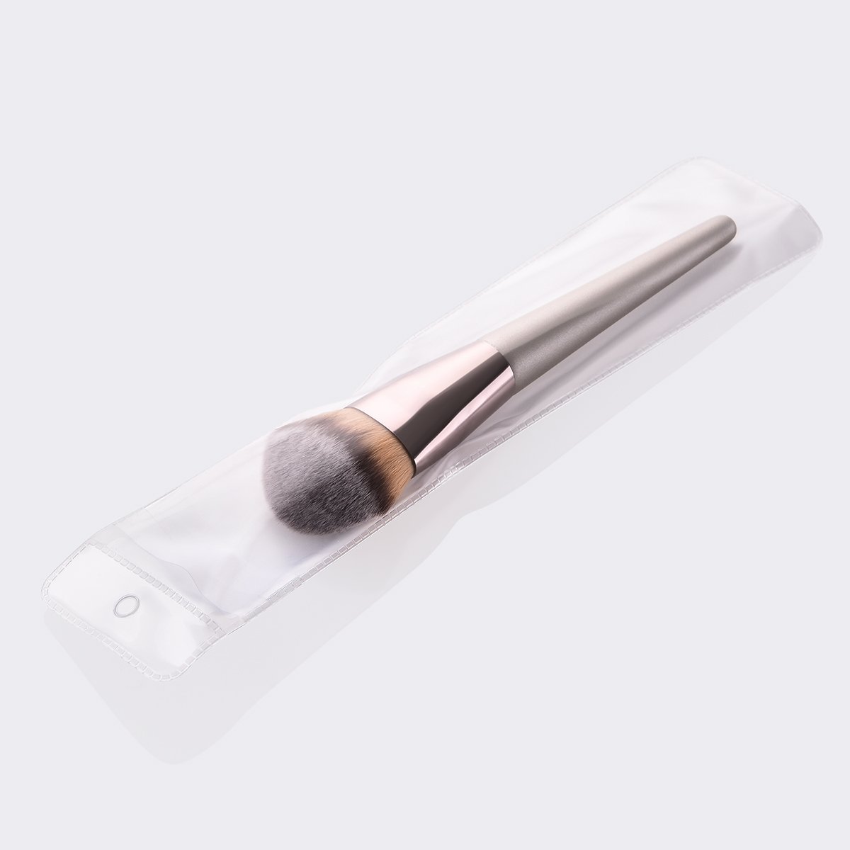 VVS 1pcs Professional Makeup Brush Set, Premium Synthetic Foundation Brush Blending Powder Tapered Kabuki Liquid Foundation Makeup Brushes Cosmetics Applicator (Gold 1)