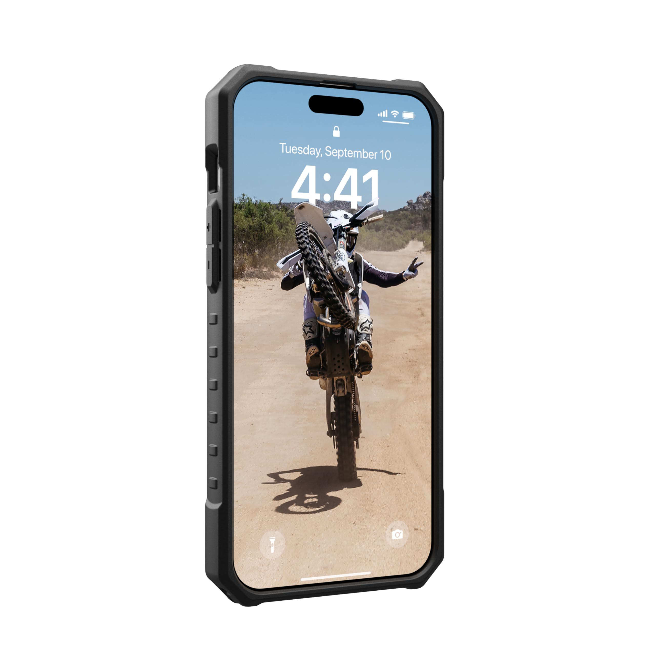 URBAN ARMOR GEAR UAG Case [Updated Ver] Compatible with iPhone 15 Pro Max Case 6.7" Pathfinder SE Midnight Camo Built-in Magnet Compatible with MagSafe Charging Rugged MIL-STD Protective Cover