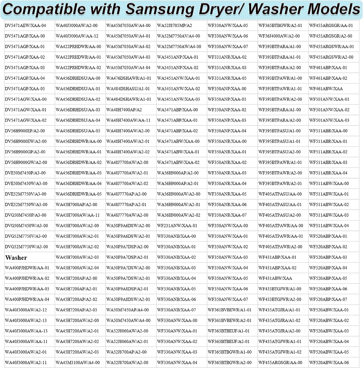 ππ₯ππ§ππππ dc97-16931b washer dryer control knob for samsung dryer knob and samsung washer knob replacement,replace parts DC97-17292A,DC64-02768A,DC64-02768C,DC97-16068A,DC97-16068B,DC97-16068D