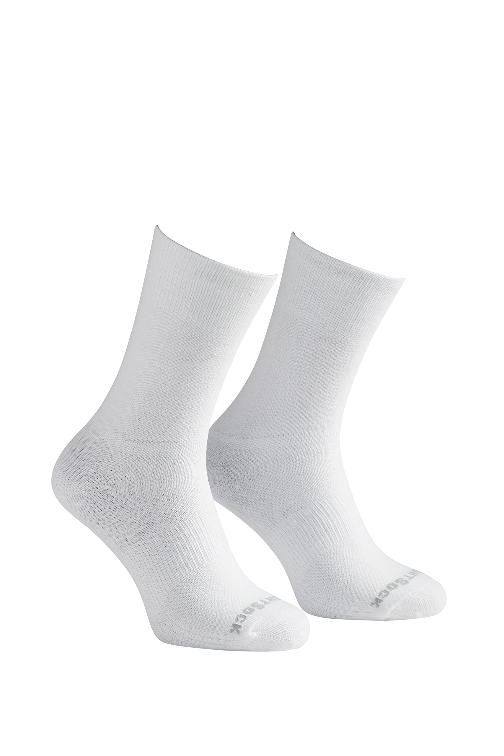 Wrightsock Coolmesh II Crew Blister Free Socks-Light & Breathable Double Layered/Unisex/Durable & Dry/Athletes & Travel