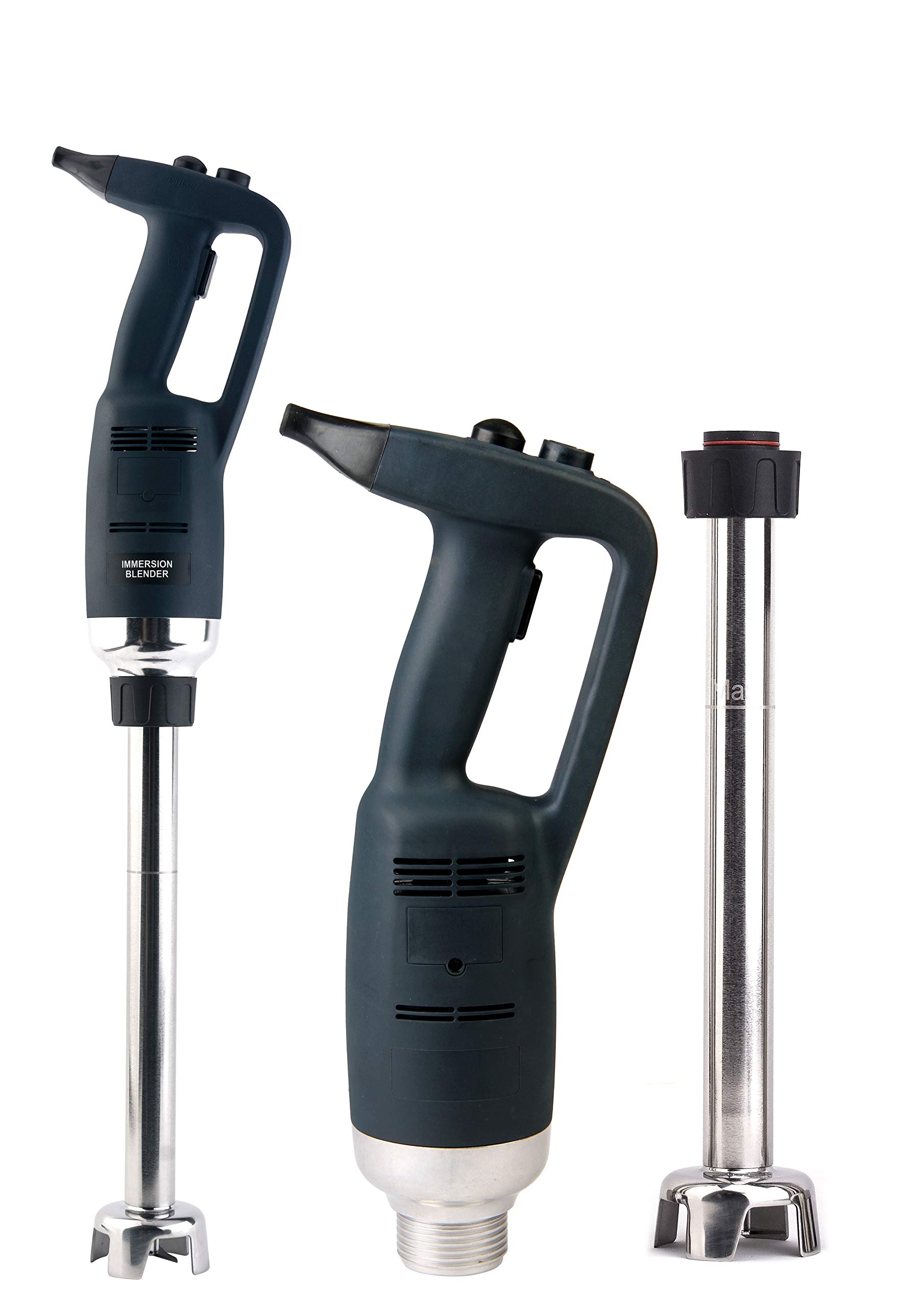 Zz Pro Commercial Electric Big Stix Immersion Blender Hand held variable speed Mixer 500 Watt power with 18-Inch Removable Shaft 40-Gallon capacity(LW500S18)