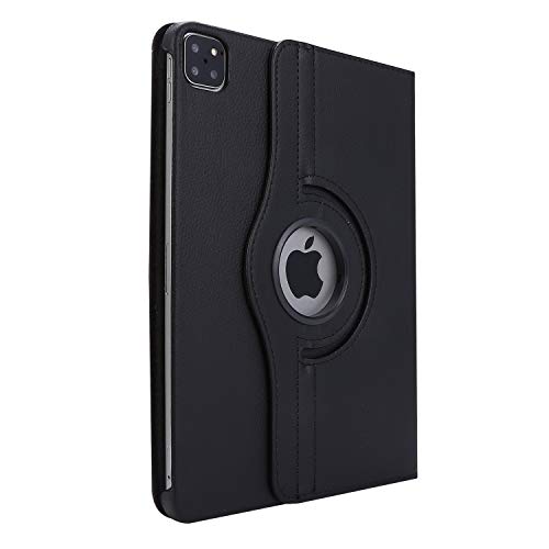 UUcovers Rotating Stand Case for iPad Air 13 inch M2 (2024) & iPad Pro 12.9 inch Case 6th/5th/4th/3rd Generation (2022/2021/2020/2018) 360 Degree Swivel Hard Back Cover with Auto Sleep/Wake, Rose