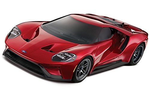 Traxxas 1/10 4WD Ford GT Vehicle with TQ 2.4GHz Radio System, Liquid Red