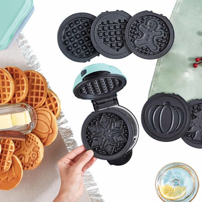 Waffle Recipe Card Fall