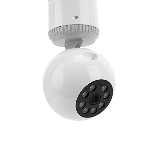 WiFi Light Bulb Camera Mobile Phone Remote Monitoring Camera Panoramic 360° Surveillance Camera Infrared Night Vision Security Camera