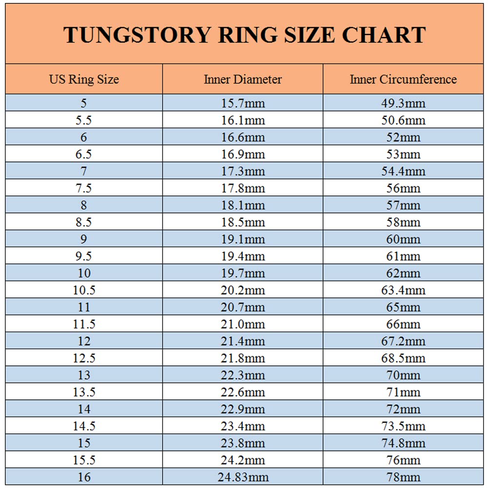 TUNGSTORY 4mm Women's Tungsten Carbide Plain Band Engagement Wedding Ring Rose Gold Plated Size 7