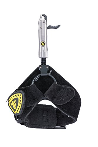 Trufire BDBF Bulldog Buckle Foldback Archery Compound Bow Release - Adjustable Black Wrist Strap, One Size
