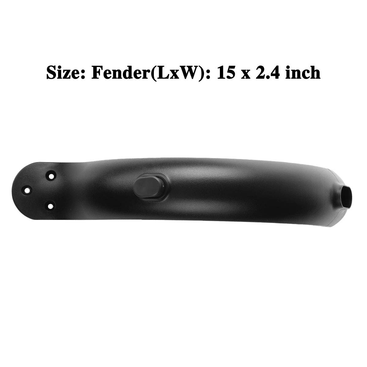YiZYiF Electric Scooter Rear Fender Short Ducktail Splash Prevention Mudguard Back Wing Bracket for Xiaomi M365/M187/Pro Scooter Accessory Black Ducktail