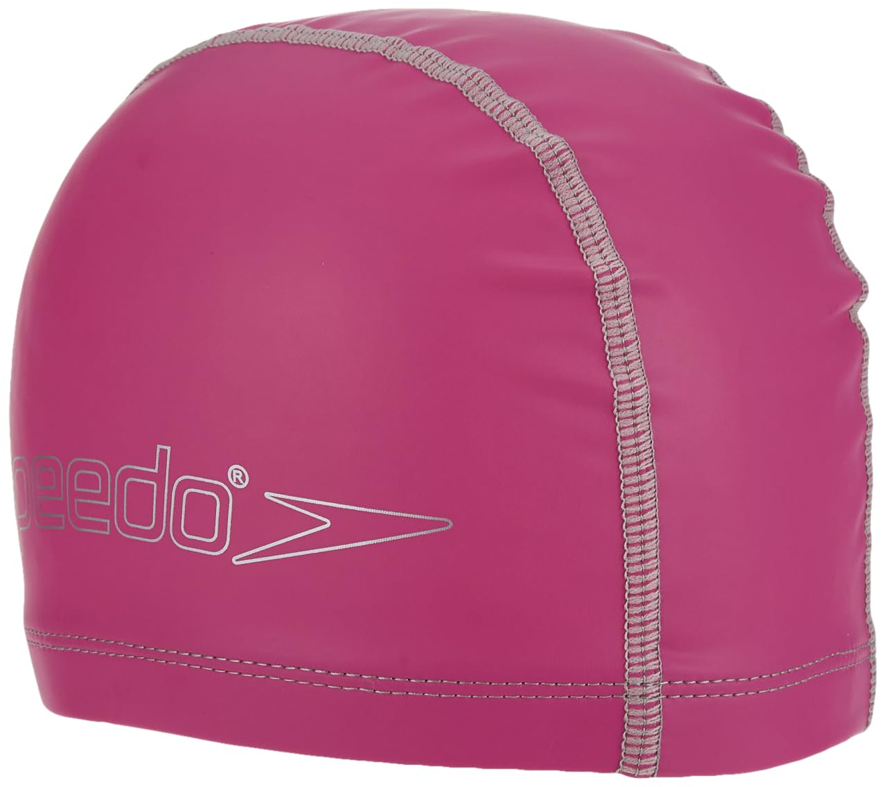 Speedo Junior Pace Swimming Cap | Kids Swim | Dry Hair, Pink, One Size