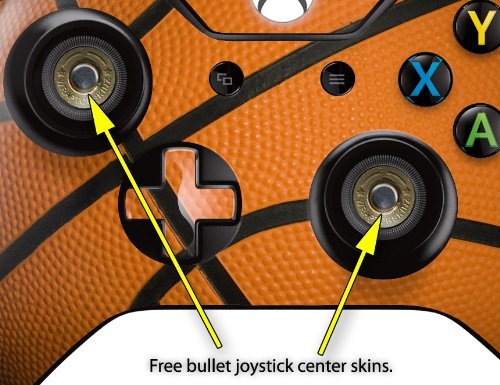 WraptorSkinz Decal Style Vinyl Skin Wrap compatible with XBOX One Original Wireless Controller Basketball - (CONTROLLER NOT INCLUDED)