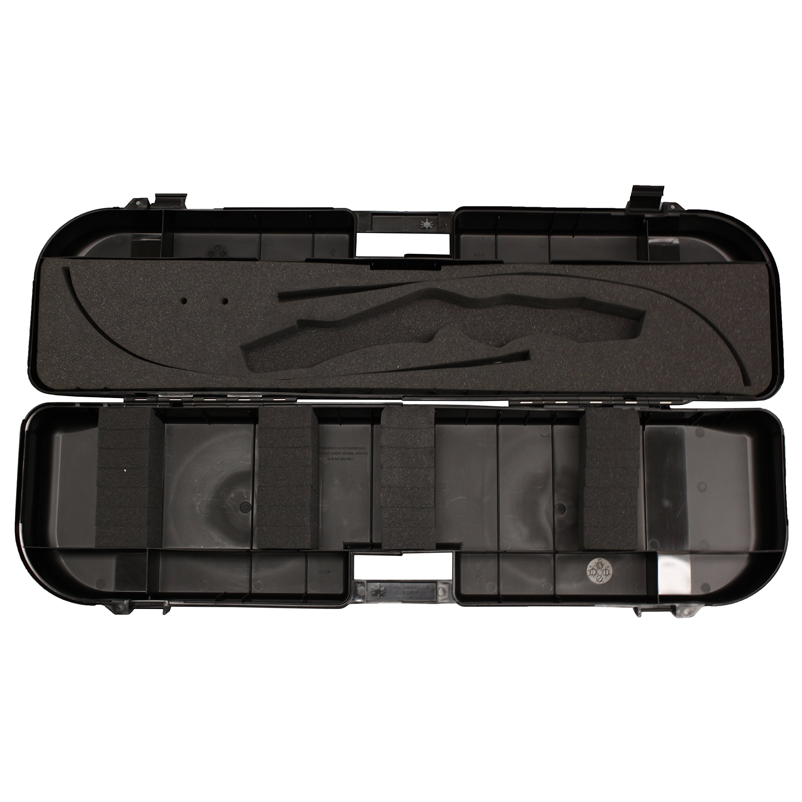 Southland Archery Supply SAS Travel Approved Hard Bow Case for Takedown Bows and Arrows - Made in USA (Bow Case)