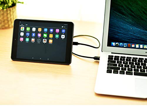 USB 3.0 to Type-C Fast Charging and Data Cable Works with Microsoft Surface Duo! (18W Black 1M 3.2ft)