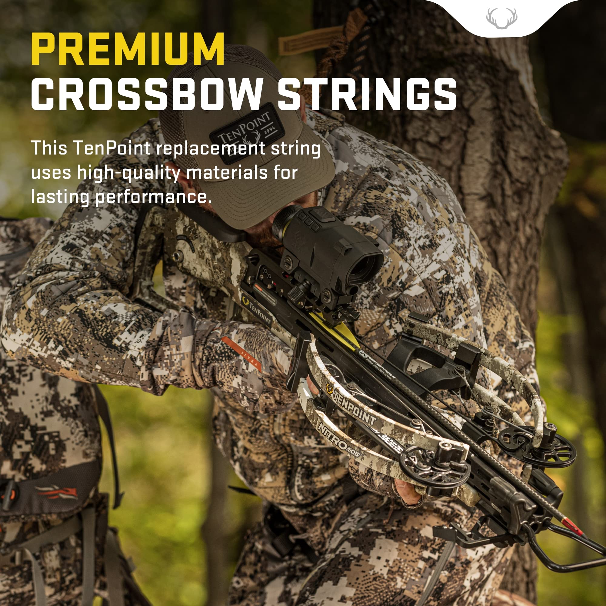 TenPoint Replacement String for Turbo M1 & Titan M1 Crossbow (HCA-11619-S) - Also Compatible with Wicked Ridge M-370