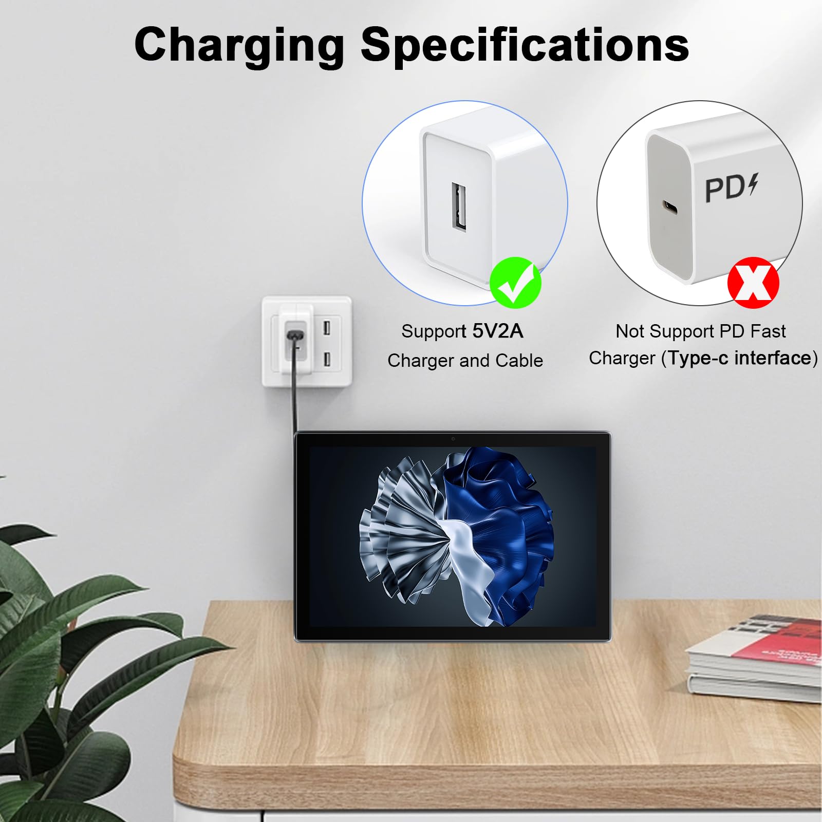 XGODY Android 12 Tablet 10 inch Tablets, T10 6GB+128GB Tablet, 512GB Expand 4 Core Android Tablet, 2.4G WiFi, 1280*800 IPS, 8000mAh Fast Charge, Bluetooth 4.2, GPS, Dual Camera, Parent control(silver)