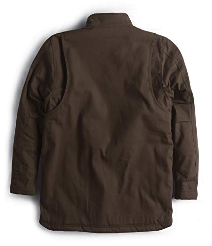 Walls Men's Size Super Duck Insulated Coat, bark Brown, Extra Tall