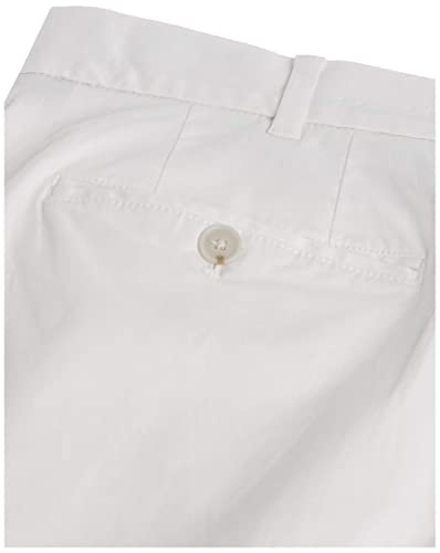 Tommy Hilfiger mens Big and Tall Classic Fit Stretch Chino Casual Pants, Bright White, 44W x 32L US