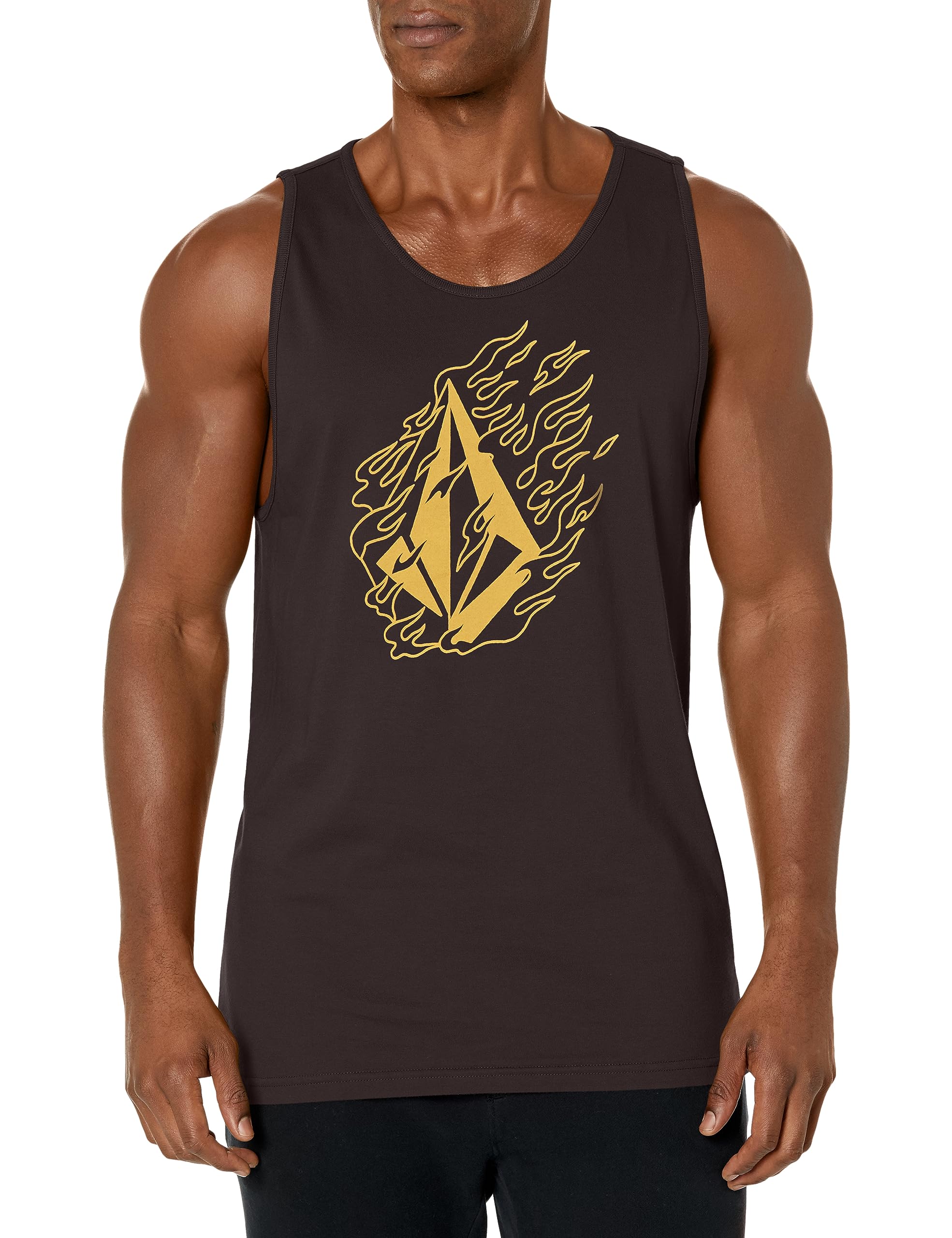 Volcom Men's Firefight Tank, Black