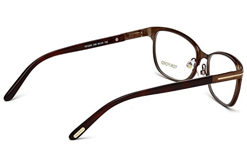 Tom Ford FT5282 Eyeglasses Color 048 (Shiny Dark Brown) 52mm