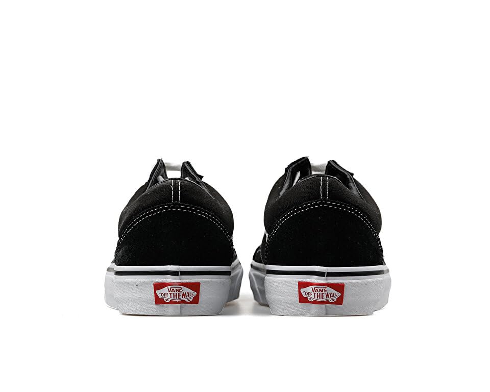 Vans Unisex Old Skool Black/White Skate Shoe 11 Men US