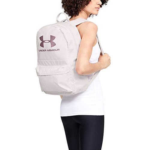 Under Armour Loudon Backpack, French Gray (080)/ Hushed Pink, One Size Fits all