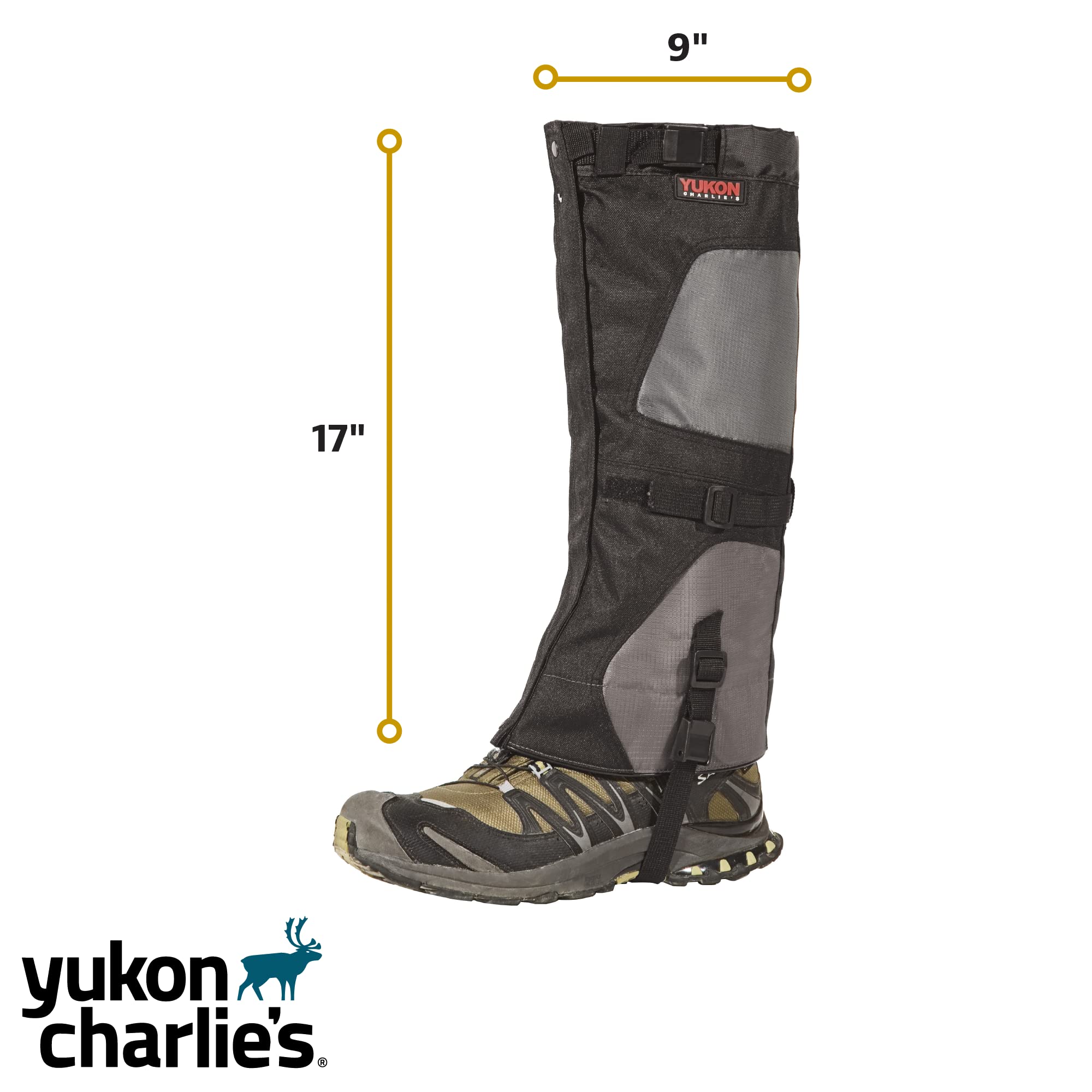 Yukon Charlie's Stay-Dri Gaiters, Large/X-Large