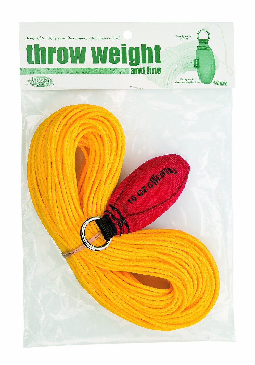 Weaver Leather Arborist Throw Weight and Line Kit , Red , 12 oz
