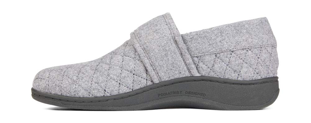 Vionic JACKIE0517M Jackie Light Grey Flannel 7 M