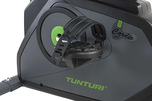 Tunturi 16TCFB3550 B35 Cardio Fit Series Heavy Upright Exercise With Heart Rate Monitor, Black