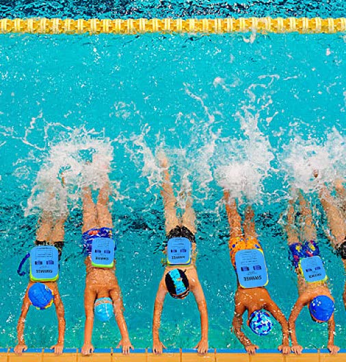 SWIMMEE Back Float for Kids Children Safety Swim Bubble with Adjustable 3 Layers Swim Belts Comfortable Waterproof Floaties Device for Kids Toddler Swimming Floats (10lb-60lb)