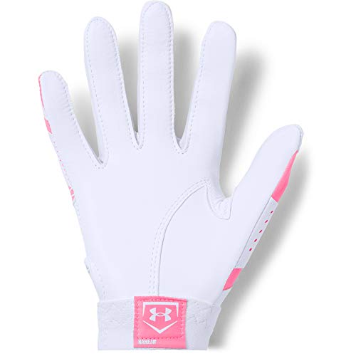 Under Armour Women's Radar Softball Batting Gloves, Cerise (653)/Cerise, Large