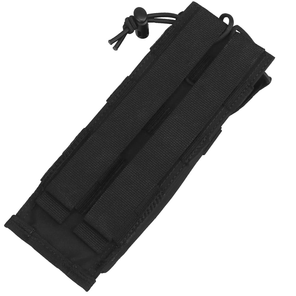 Tactical Radio Holster Duty Belt Walkie Talkie Pouch Mode of Eversion M OLLE Radio Pouch for Vest,Compatible PRC 152 148 Mainstream Military intercom Models (Green)