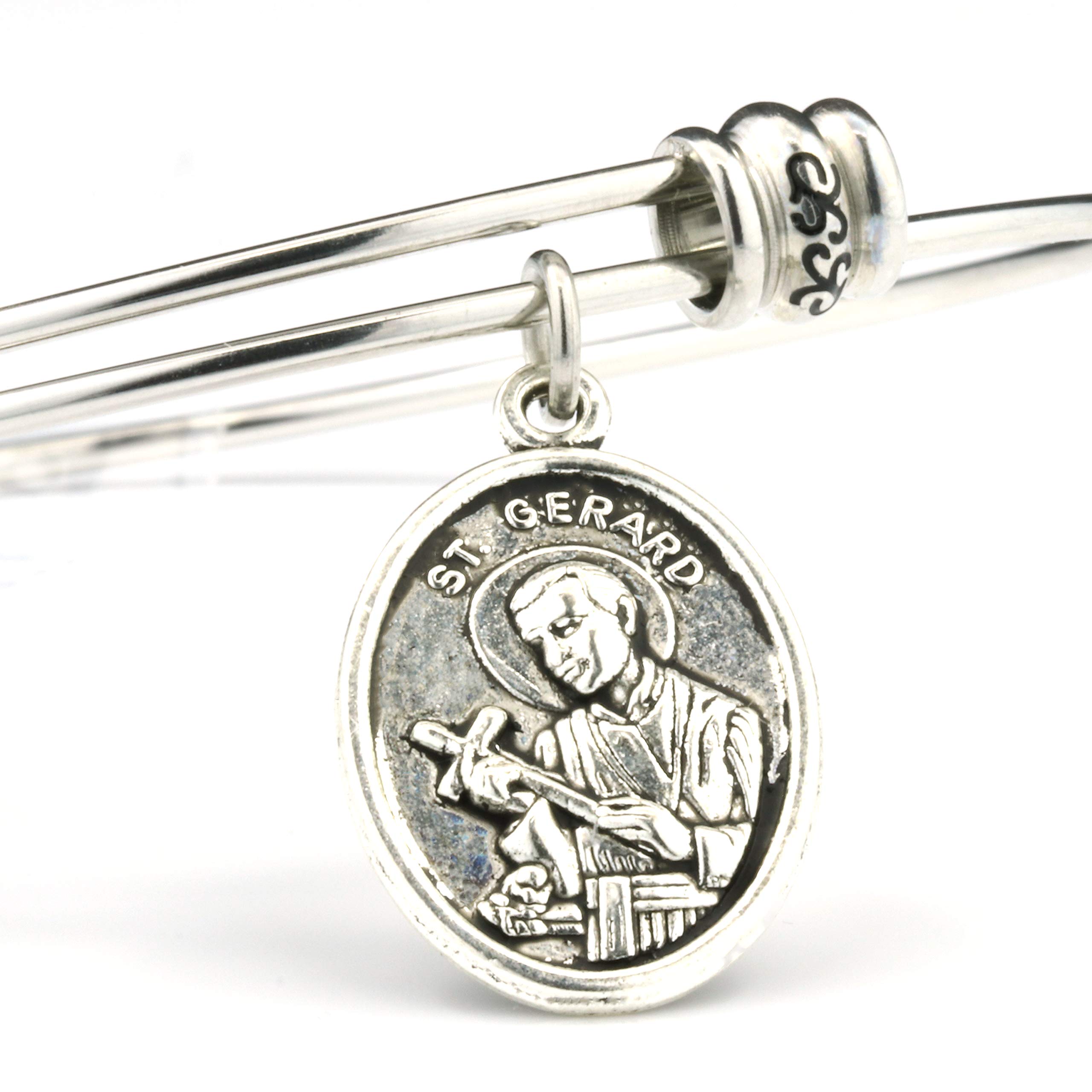 St Gerard Bracelet - Fertility Bracelet Gifts for Women or A Saint Gerard Medal Patron Saint of Fertility Great to Accompany Fertility Tea and Fertility Supplements for Women San Gerardo