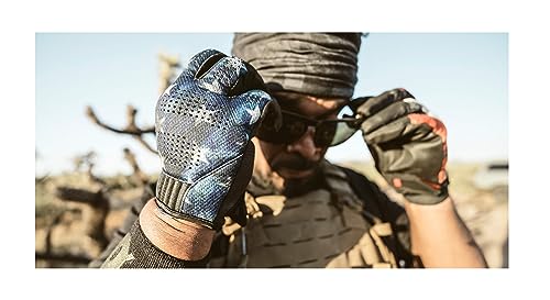 VIKTOS Men's Leo Vented Duty Gloves withPerforation to Reduce Heat | Reinforced Thumb | Adjustable Hook & Loop Closure, Apollo, XX-Large