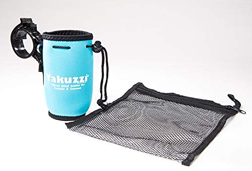 Yakuzzi Kayak Drink/Cup Holder, Accessories for Kayaks and Canoes (Light Blue)
