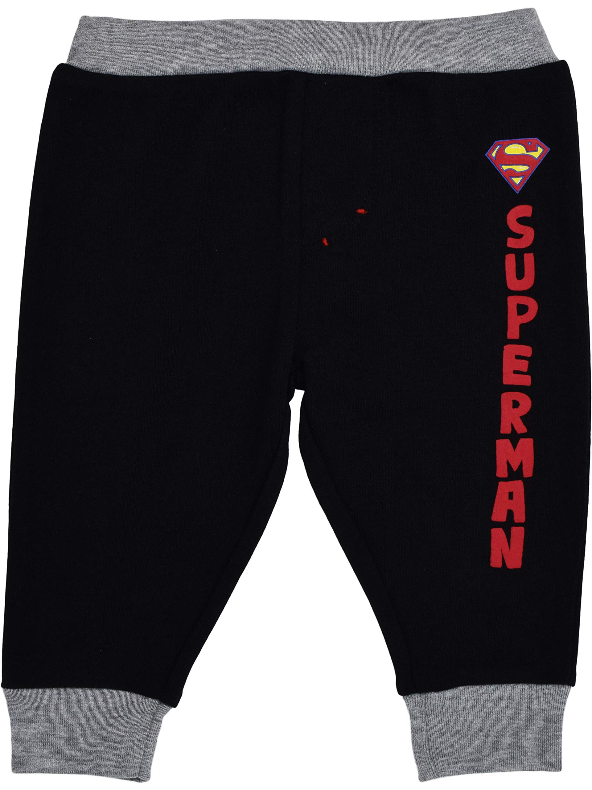 Warner Bros. Superman Newborn Baby Boys 5 Piece Bodysuit Pants Outfit Clothing Set 3-6 Months