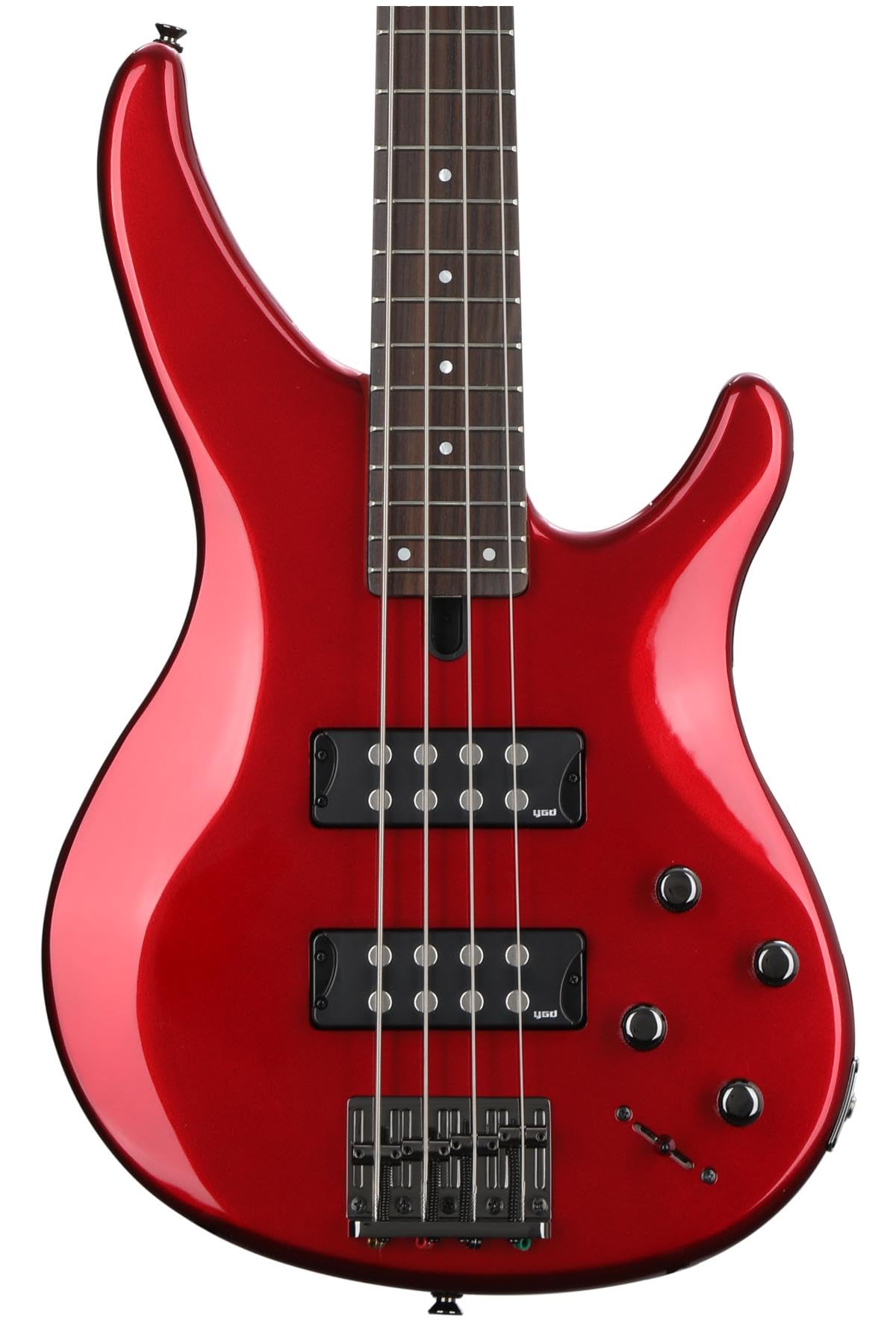 Yamaha TRBX304 CAR 4-String Electric Bass Guitar,Candy Apple Red