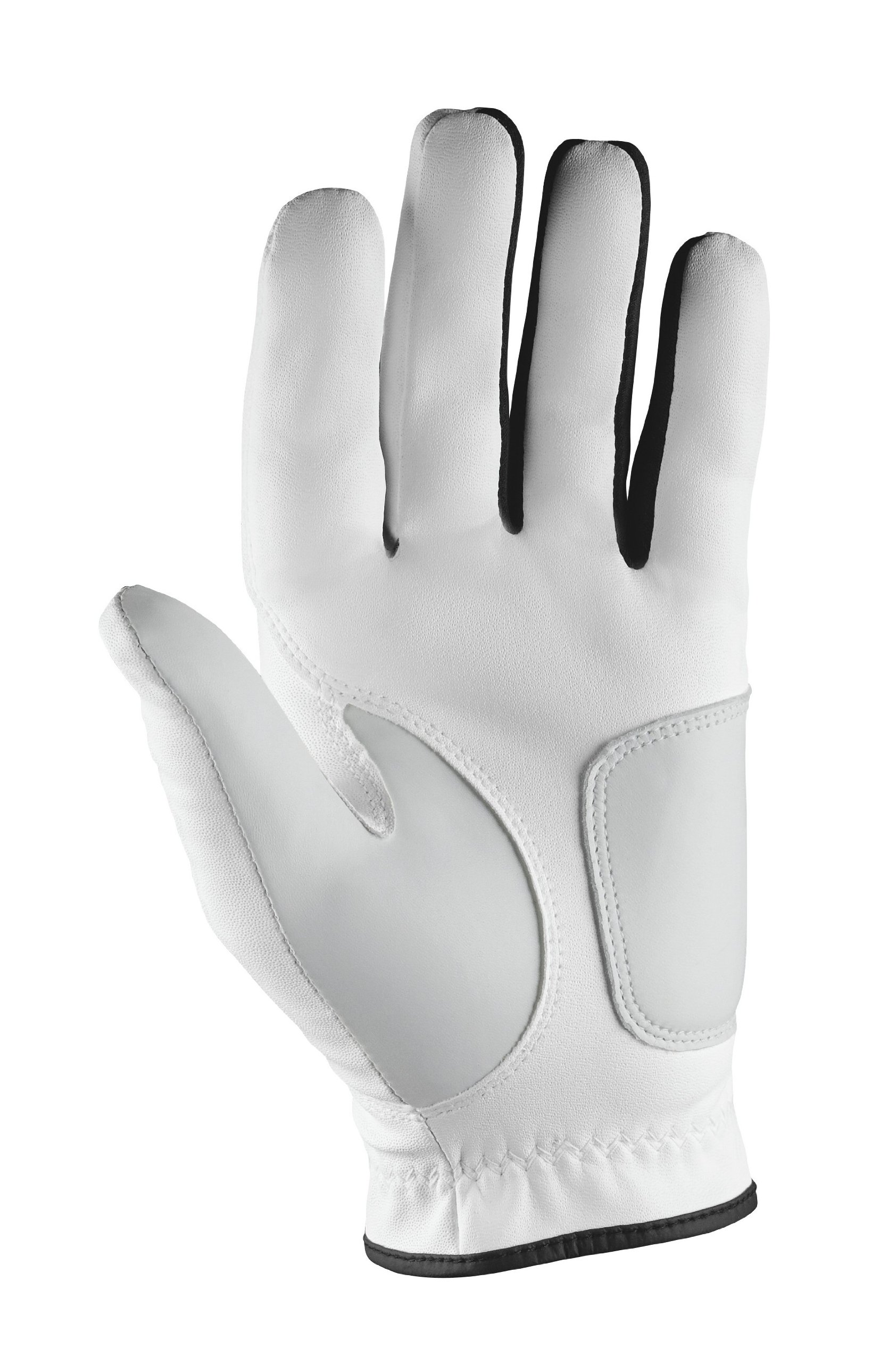 WILSON Sporting Goods Staff Grip Soft Glove, Men's Left Hand, Large, White (WGJA00560L)