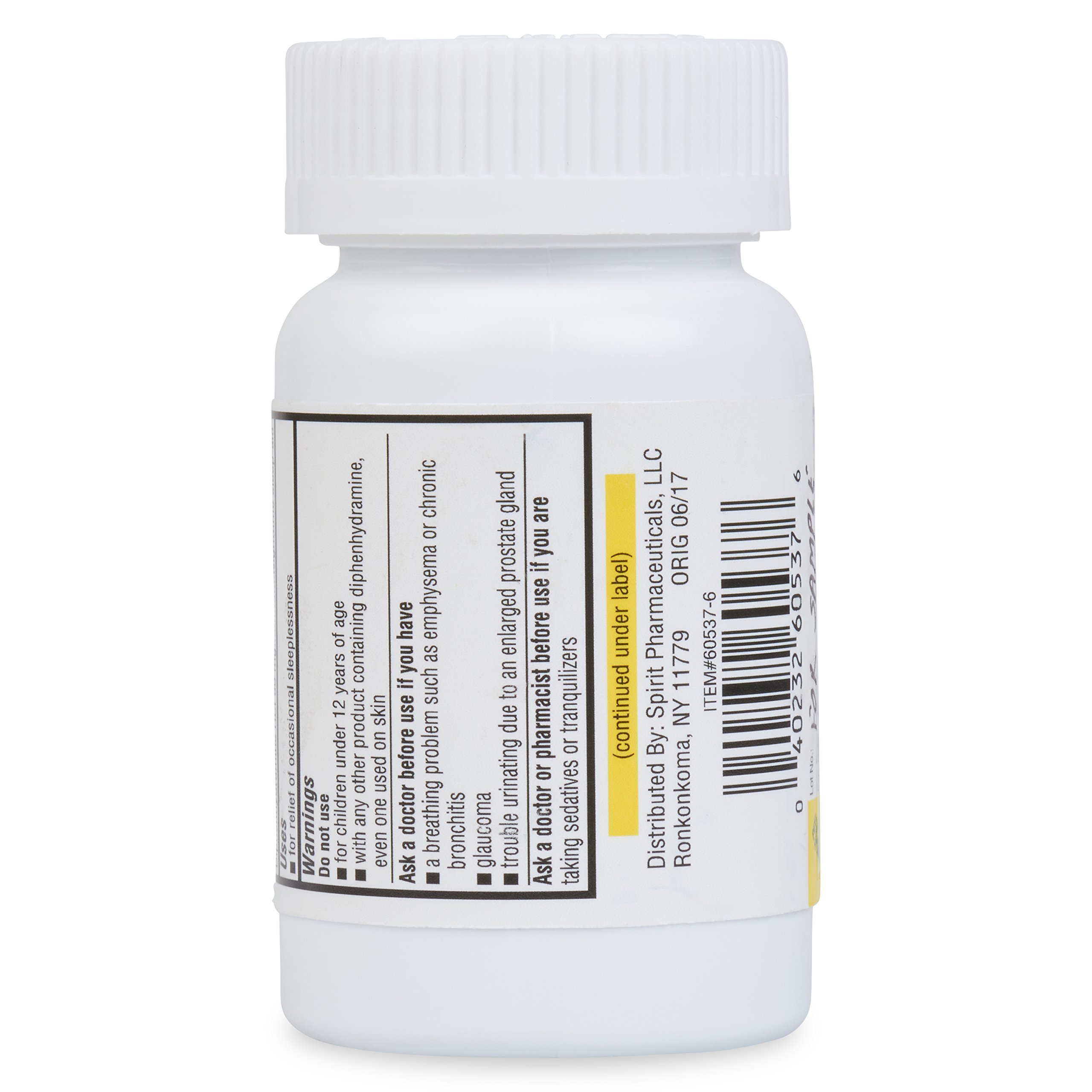 ValuMeds Nighttime Sleep Aid Diphenhydramine Hydrochloride, 50mg Extra Strength Sleepgels | Supports Deeper, Restful Sleeping for Adults (Twin Pack - 192 Softgels)