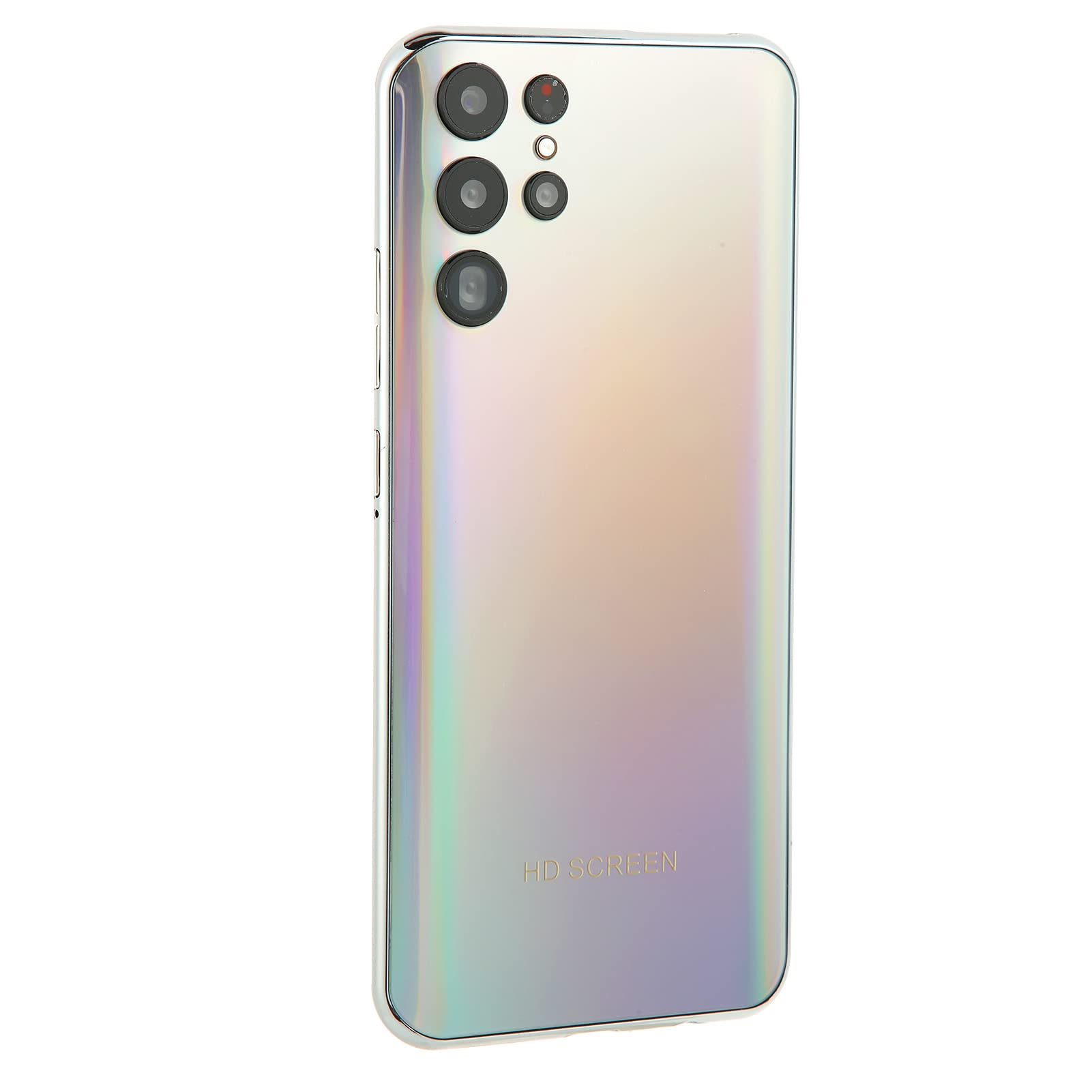 Tangxi S22 Ultra Unlocked Smartphone for Android 11, 6.4in 4GB 64GB ROM MT6582 HD Water Drop Screen Cell Phone, Front 5MP Rear 13MP 1960x1080 Mobile Phone 100β240V Silver (US