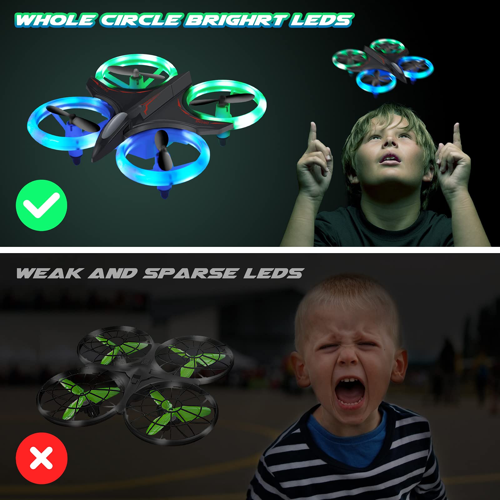 VERSAINSECT st Mini Drone for Kids and Beginners Easy to Fly Drone, Remote Control RC Garden sculpture outdoor decoration