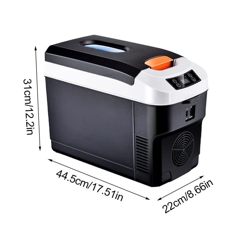 WYKDD Car Refrigerator Portable Freezer Fridge Heating & Cooling Refrigerator Mini Personal Fridge For Camping Outdoor Travel