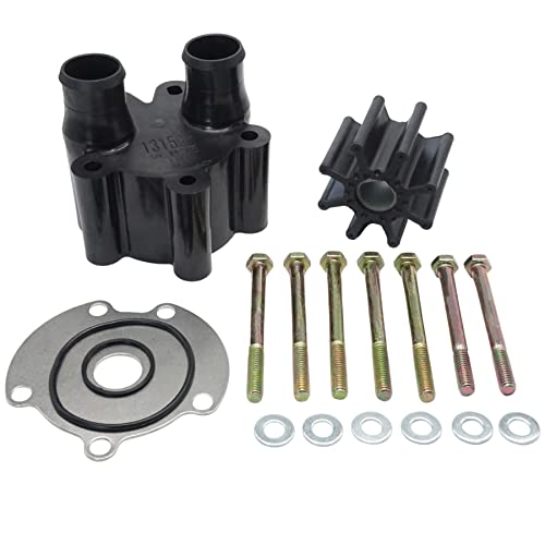 YiheoZux 807151A14 Water Pump Impeller Kit With Housing for MerCruiser Alpha Bravo Engines Sea Water Pump Body Kit Sierra 18-3150
