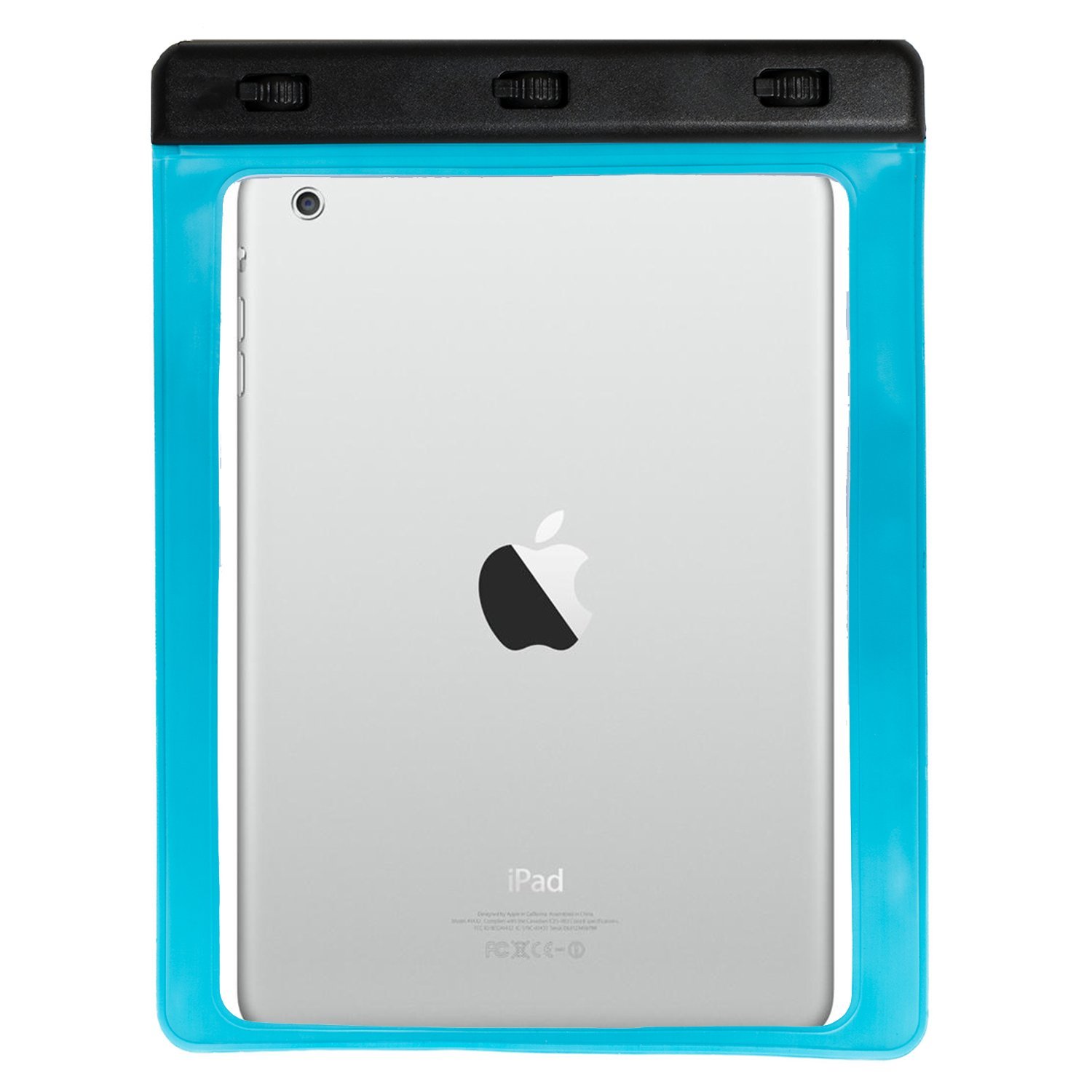 SwimCell Waterproof iPad Case for Large iPad. Kindle, Camera and Other Dry Valuables. 8.5" x 9.5". Up to 11" Screen. Tested to 20m. Easy to Use. 2 Tablet and Phone