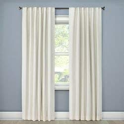 threshold Blackout Curtain Panels, Sour Cream - 84 x 50