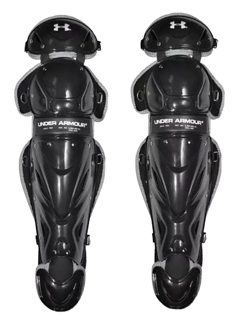 Under Armour UALG2-SRVSBK UA Victory Series/Leg Guards/Senior/Ages 12-16/14.5" BK